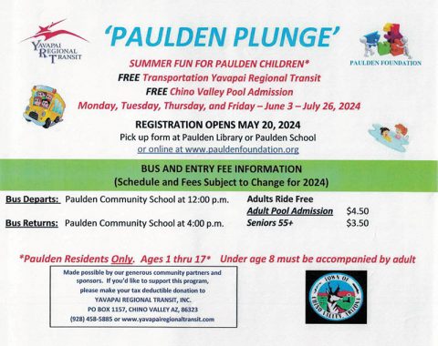 The Paulden Plunge 2024 : Let's Get the Kids in the Pool